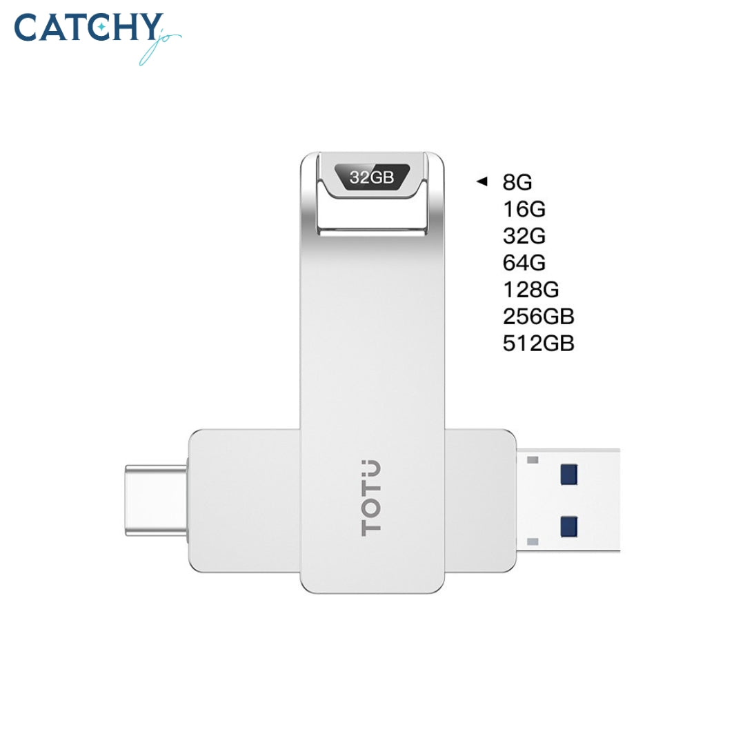 TOTU MC-2 2 In 1 Rotating Flash Drive