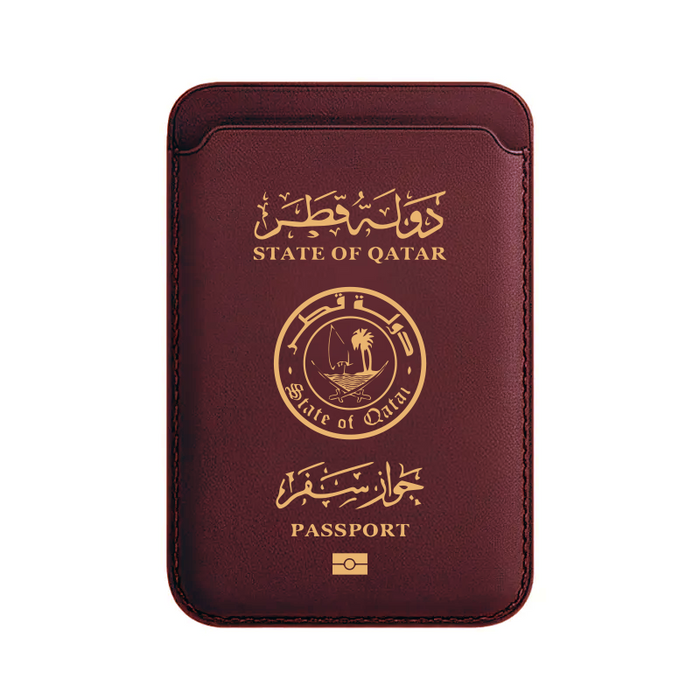 Qatar Passport MagSafe Wallet
