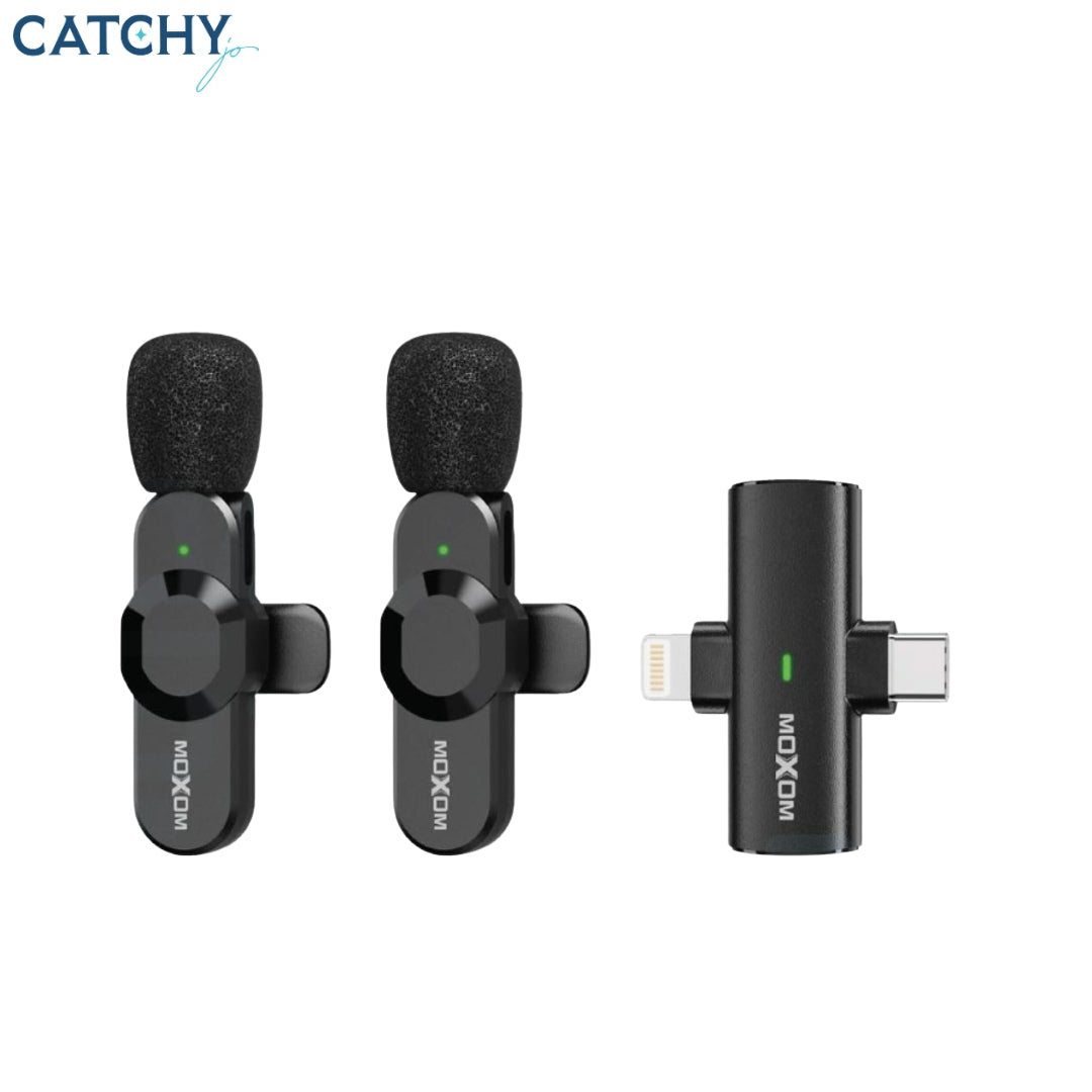 Moxom MX-AX78 Rhythm 2-in-1 Wireless Lavalier Microphone
