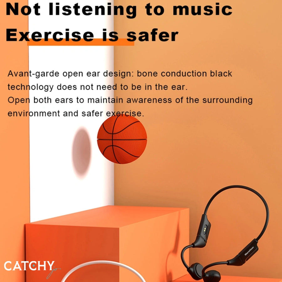 WiWU Air Conduction Marathon Ma 1 Headset With Magnetic Charging