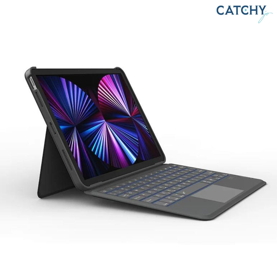WiWU Combo Magnetic Touch Smart Keyboard Wireless Connection For iPad